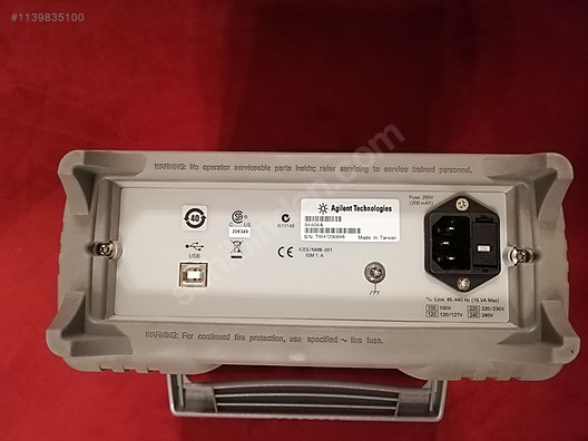 Agilent 34405A Multimetre 5½ Digit ( Fluke 8808) sahibinden.comda ...