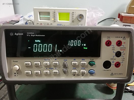 Agilent 34405A Multimetre 5½ Digit ( Fluke 8808) sahibinden.comda ...