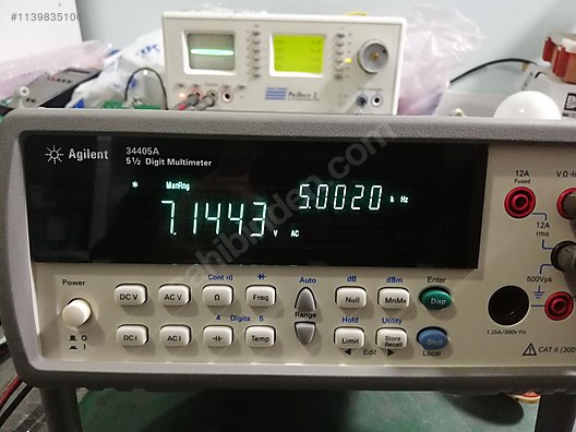 Agilent 34405A Multimetre 5½ Digit ( Fluke 8808) sahibinden.comda ...