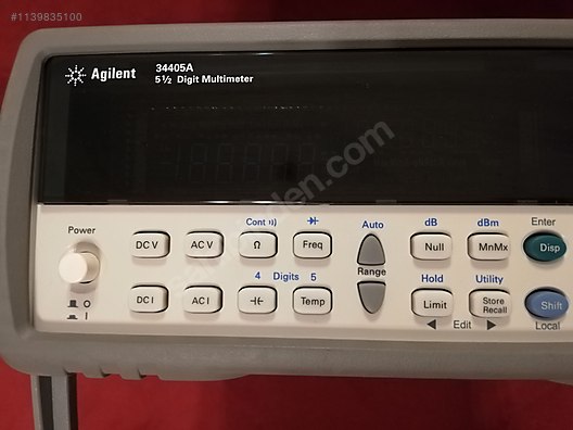 Agilent 34405A Multimetre 5½ Digit ( Fluke 8808) sahibinden.comda - 1139835100