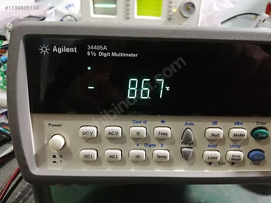 Agilent 34405A Multimetre 5½ Digit ( Fluke 8808) sahibinden.comda - 1139835100