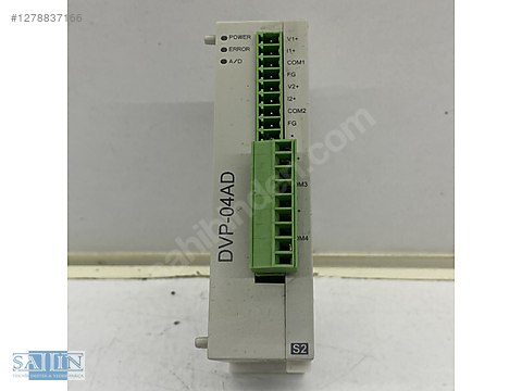 DVP04AD-S2//DVP04ADS2//(DVP-04AD)//Analog Giriş PLC Modülü Delta ...
