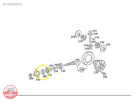 Otomobil & Arazi Aracı / Motor / A0249979947 0249979947 mahruti keçesi ...