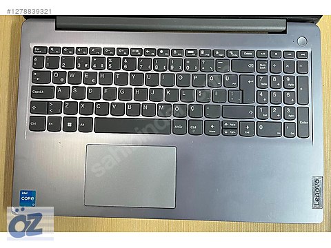 LENOVO İDEAPAD 3-15IAU7 82RK ÜST KASA DAHİLİ MOUSE KOMPLE sahibinden ...