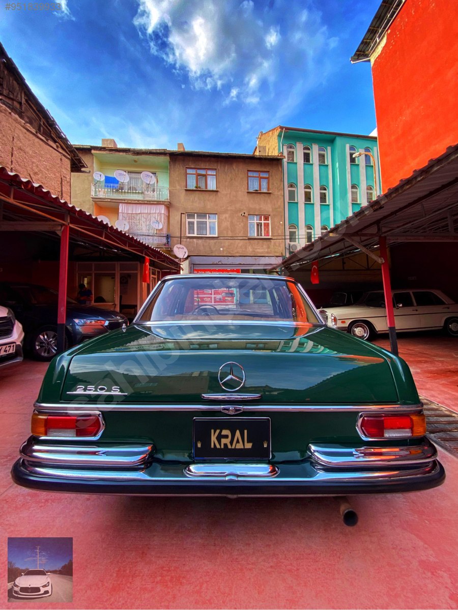 Galeriden Satılık 1967 Model Km Mercedes-Benz 250 S 2.500.000 TL ...