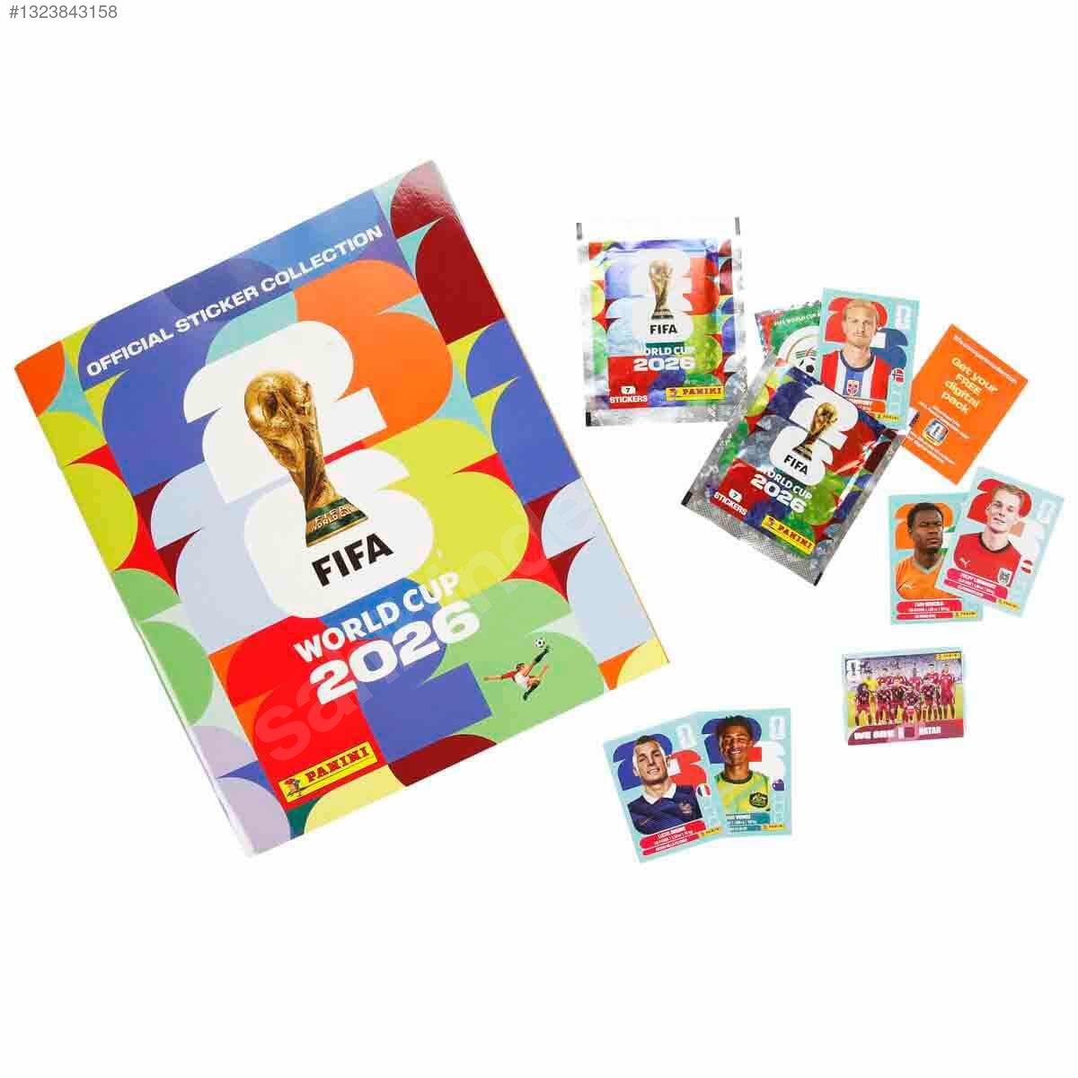 Dergi / Hiç Yapıştırılmamış 980 Sticker-Panini World Cup 2026 Albümü ...