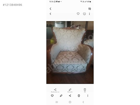 Antika 2'li berjer adeti 3000 tl 2'li koltuk - Aldora Koltuk Fiyatları ...