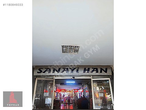 TOPRAK GYM ULUS SANAYİ CADDESİ SANAYİ HAN DA 15M2 SATILIK DÜKKAN ...