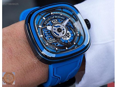 SevenFriday / SevenFriday Carbon Blue S Serisi # KING Üretim # New ...