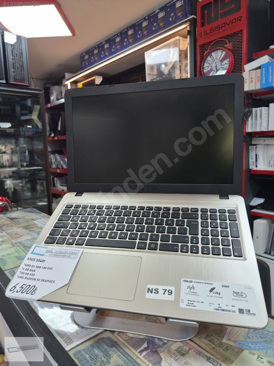 Asus / ASUS X540Y|E1-7010|4GB RAM|120GB SSD|AMD RADEON R2 GRAPHİCS ...