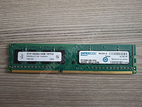 Spectek DDR3 4GB 1333mhz Ram - RAM Bellek ve Tüm Masaüstü Bilgisayar ...