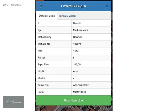 ATA YAPI'DAN SEVİNDİK'TE B+2 166m² SATILIK ARSA - Satılık Arsa İlanları sahibinden.com'da ...