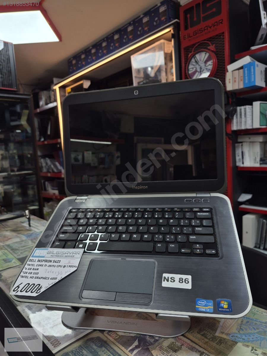 Dell / DELL İNSPİRON 5423|İ7-3517U|6GB RAM|128GB SSD|İNTEL HD GRAPHİCS ...