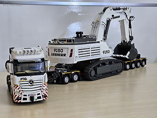 Conrad Diecast Model 1/50 Liebherr Ekskavatör İş Makinesi - 1274853852