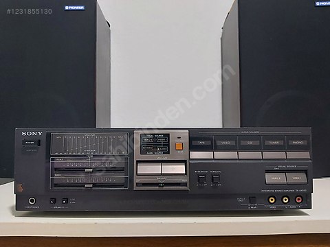 Sony Receiver Amfi - SONY TA-AX520 INTEGRATED STEREO AMFİLİFİER AUDO ...