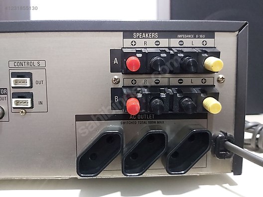 Sony Receiver Amfi - SONY TA-AX520 INTEGRATED STEREO AMFİLİFİER AUDO ...