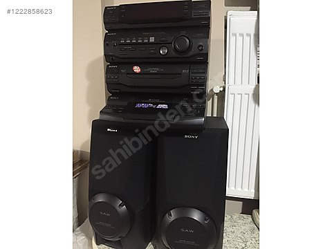 SONY XB6 MUZİK SETİ RADIO & KAST & CD ÇALAR - İkinci El Sony Müzik Seti ...