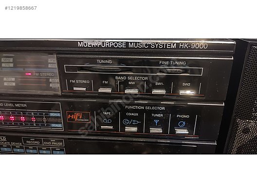 SHARP HK-9000 --- DEV BOOMBOX - İkinci El Sharp Müzik Seti & Teyp modelleri sahibinden.com'da ...