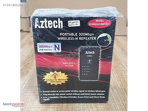 Aztech WL556E 300Mbps Wireless-N Router Geniş Alan Adaptör - Router ...