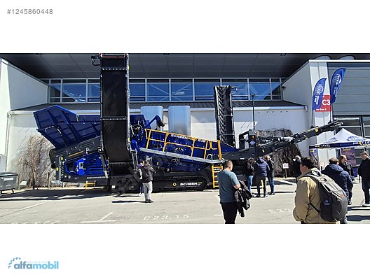 MOBİL PALETLİ ELEK -EDGE INNOVATE- S18 Ağır Hizmet Tipi - Mobil ...