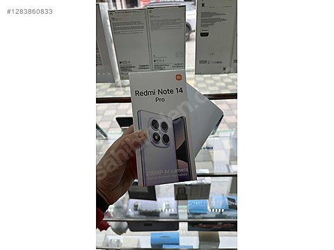 Xiaomi / Redmi Note 14 Pro / Note 14 PRO 8/256 GB SİYAH RENK 24 AY ...