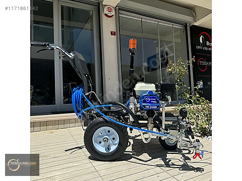 A YOLÇİZGİ MAKİNASI / ROAD MARK MACHINE / SET FİYAT - Sıfır Havalı Boya ...