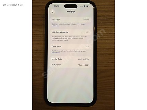 Apple / iPhone 15 Pro Max / Mavi iPhone 15 Pro Max | Tertemiz ve ...