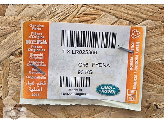 Otomobil & Arazi Aracı / Motor / LR025366 RANGE ROVER EVOQUE - JAGUAR 2 ...