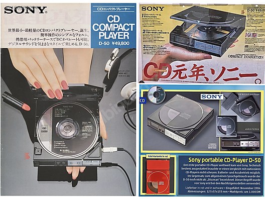 SONY DİSCMAN D-50-İLK DİSCMAN MODELİ-1984 JAPONYA ÜRETİMİ sahibinden ...