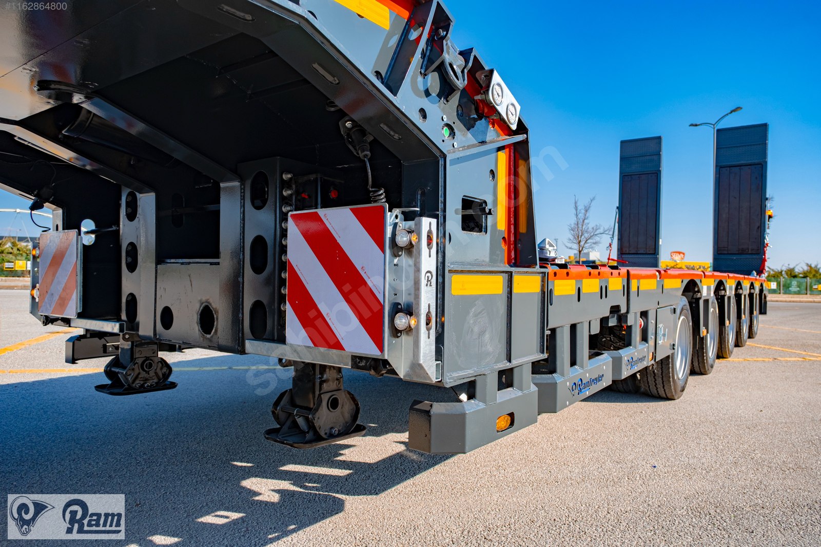 Lowbed / Havuzlu / RAM TREYLER 5 DİNGİL HİDROLİK YANA GENİŞLEMELİ LOWBED 85 TON sahibinden.comda ...