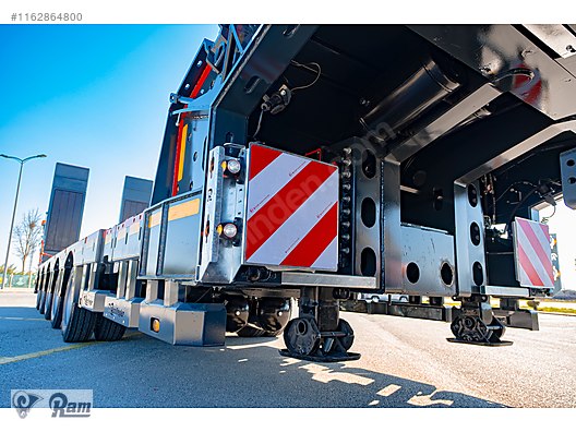 Lowbed / Havuzlu / RAM TREYLER 5 DİNGİL HİDROLİK YANA GENİŞLEMELİ LOWBED 85 TON sahibinden.comda ...