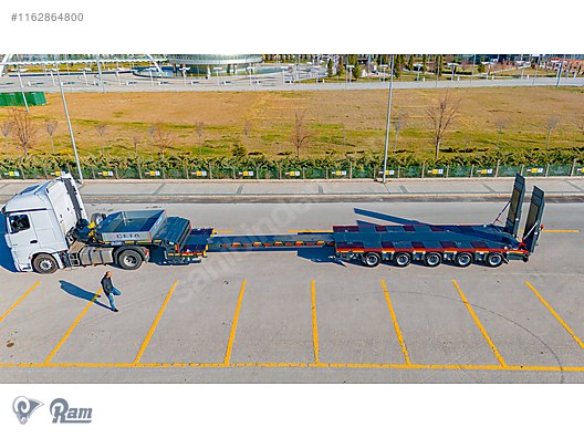 Lowbed / Havuzlu / RAM TREYLER 5 DİNGİL HİDROLİK YANA GENİŞLEMELİ LOWBED 85 TON sahibinden.comda ...