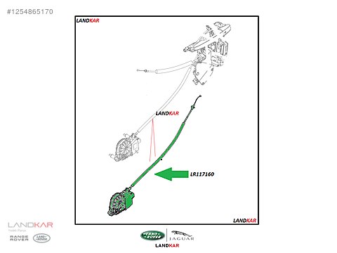 LR117160 - KAPI VAKUM MEKANİZMASI - RANGE ROVER - İlan ve alışverişte ...