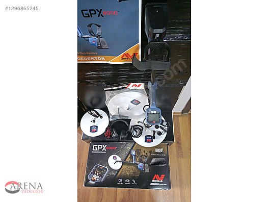 2. EL MİNELAB GPX 6000 3 BAŞLIKLI - ARENA DEDEKTÖR - Metal Dedektörü ve ...
