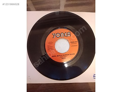 Banu Nasıl Mutlu Olurum Sensiz 45 lik Plak Çok Temiz 8 /10 - Müzik ...