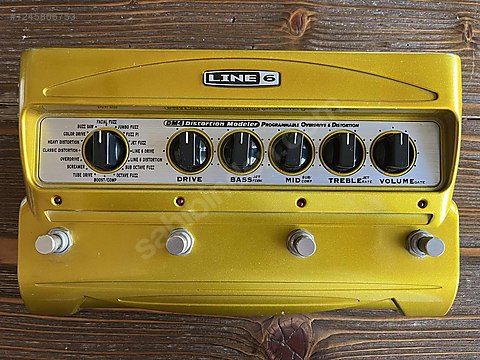Line 6 Dm4 Distortion Modeller - Efekt Pedalı ve Diğer Enstrüman Yan ...
