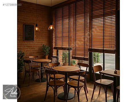İMALATTAN AHŞAP JALUZİ MUTFAK/CAFE PERDESİ M2/1900TL - Perde ve Tüller ...