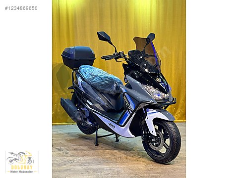 JPN Motor Vito 50 2024 Model Scooter / Maxi Scooter Motor Motosiklet ...