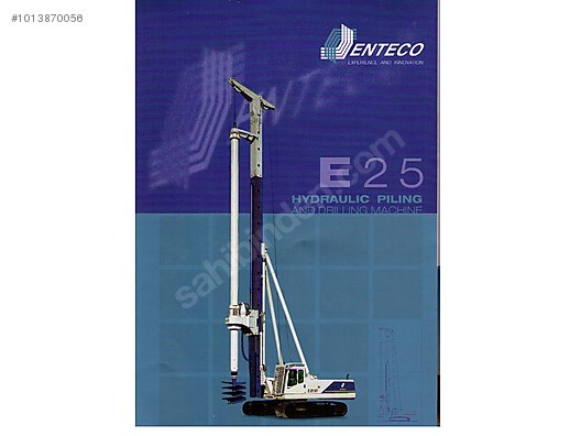 ENTECO E25 SD FORE KAZIK MAKİNESİ - Mobil Kazık Makinesi İlanları sahibinden.com'da - 1013870056