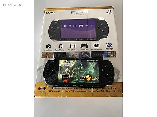 PSP 3001 CWF 32GB KUTULU TERTEMİZ sahibinden.comda - 1294872158