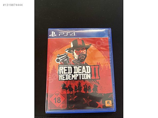 Red dead redemption rdr2 ps4 cd sahibinden.comda - 1319874444