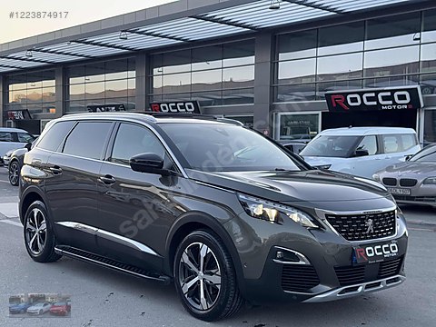 Peugeot / 5008 / 1.5 BlueHDI / GT Line / Rocco Motors 2019 5008 GT LİNE 140.000 KM - 7 KOLTUKLU ...