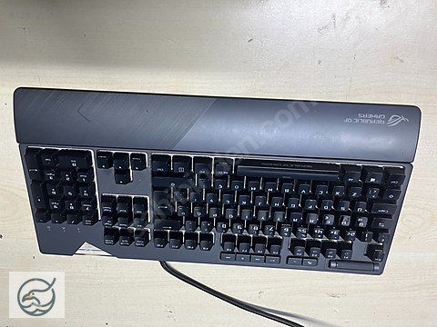 ASUS AX01 GAMİNG KLAVYE MEKANİK - Asus Oyuncu Klavyesi - 1281875297