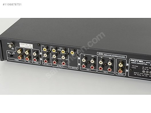 Rotel Power Amfi - ROTEL RC-870BX AUDİOPHİLE PRE VE RB-970BX POWER ...