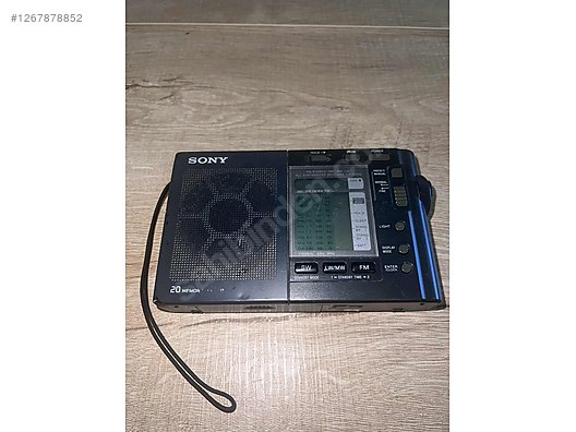 Sony Dijital Portatif Radyo - Sony ICF-SW40 Dünya radyosu - 1267878852