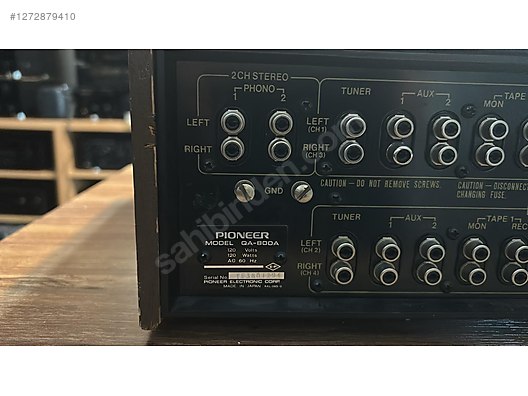Pioneer Entegre Amfi - PİONEER 4 CHANNEL AMPLIFIER - 1272879410