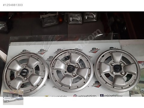 FİAT TOFAŞ ABARTH PAKO 13 İNÇ JANT KAPAKLARI ORİJİNAL 3 ADET sahibinden ...