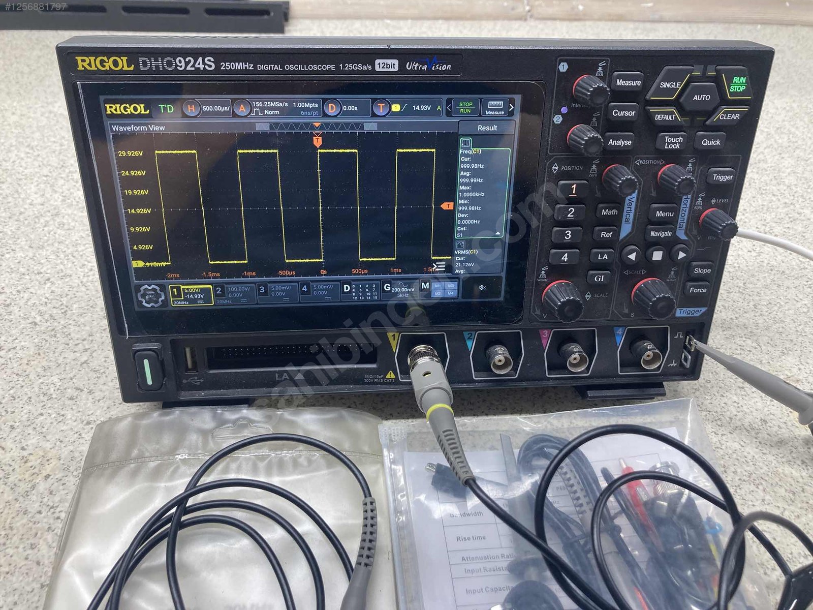 Rigol DHO924S osiloskop sahibinden.comda - 1256881797