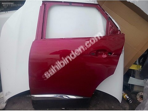 PEUGEOT 2020 3008 SOL ARKA KAPİ KIRMIZI ÇIKMA 9812317280 - İlan ve ...