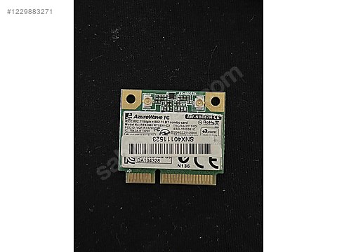 AzureWave AW-NB087H-LE Notebook İçin Wifi & Bluetooth Kartı - İlan ve ...